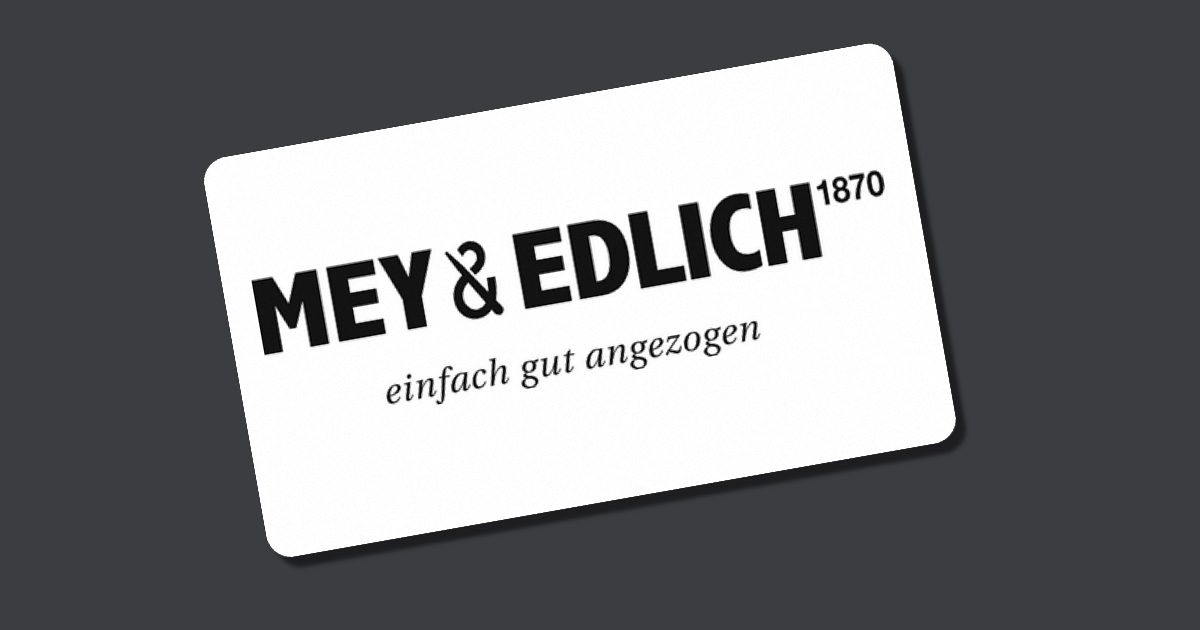 Mey & Edlich Online Shop